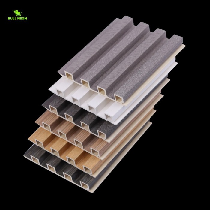 Jual Wpc Wall Panel Dinding 145x16 Wall Panel Hiasan Dinding - Putih ...