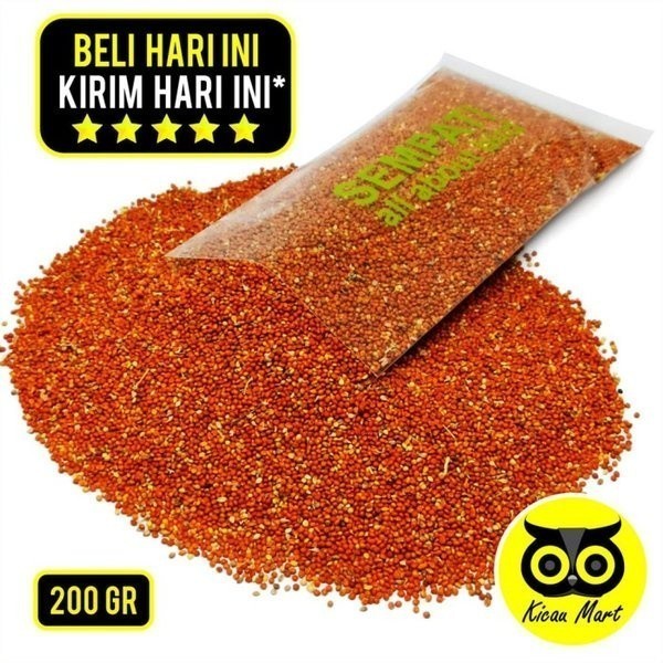 Jual KICAU MART Biji Jewawut Pakan Burung Lovebird Kenari Siskin ...