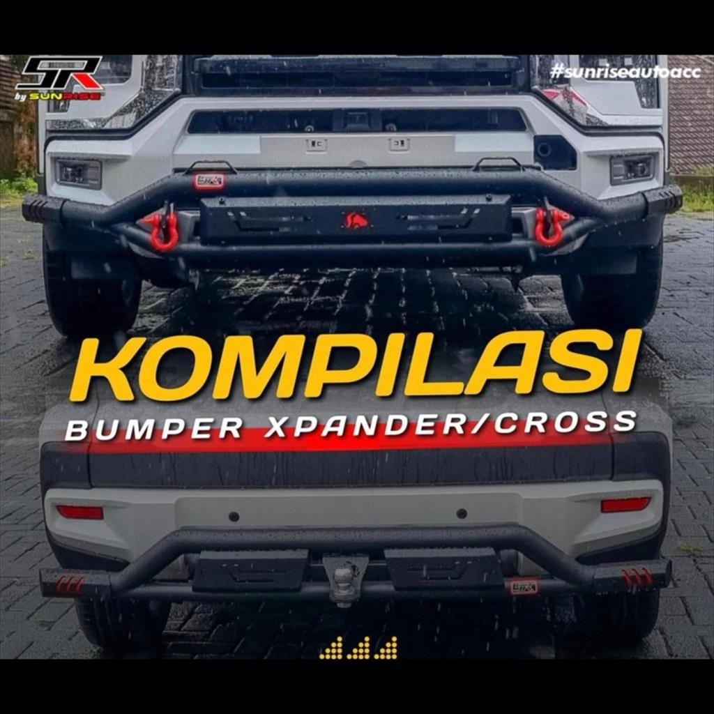 Jual Bumper Rhino Armor V2 Xpander Cross Tanduk Depan Towing Bar ...