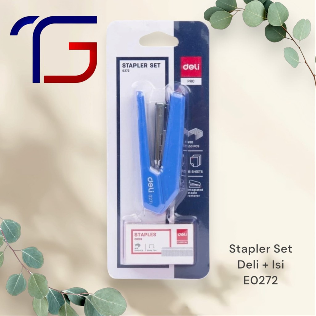 Jual Staples / Stapler Deli E0272 HD10 Free Isi | Shopee Indonesia