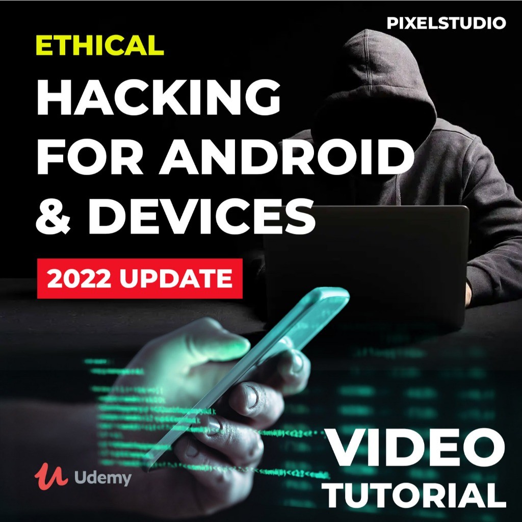 Jual [Course] Ethical Hacking for Android Apps n Devices | Video Tutorial Udemy Learn to Hack ...