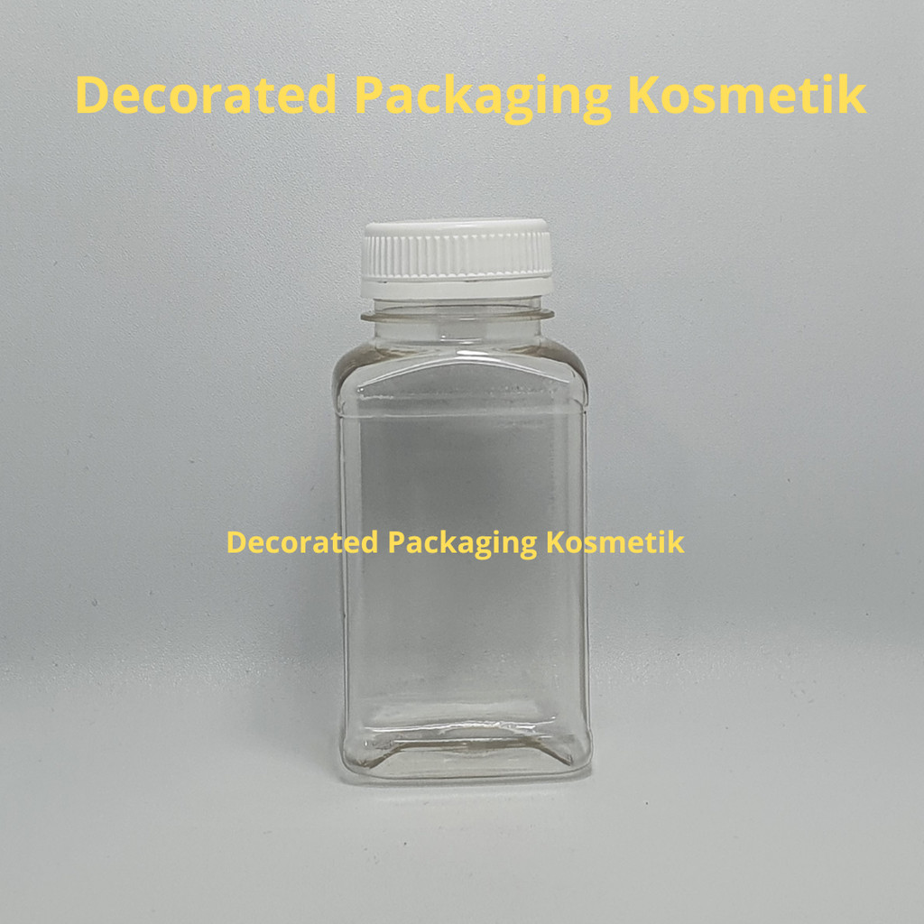 Jual Botol Juice 200 Ml Kale Kotak Bulat Natural / Botol Kale 500 ml ...