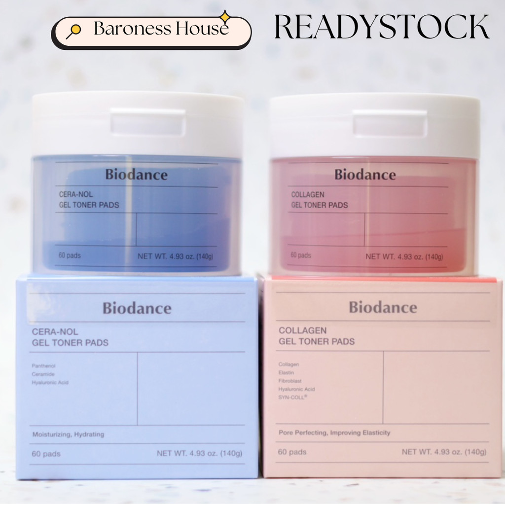 Jual BIODANCE Gel Toner Pads Bio Collagen Gel /Hydro Cera-Nol Gel ...