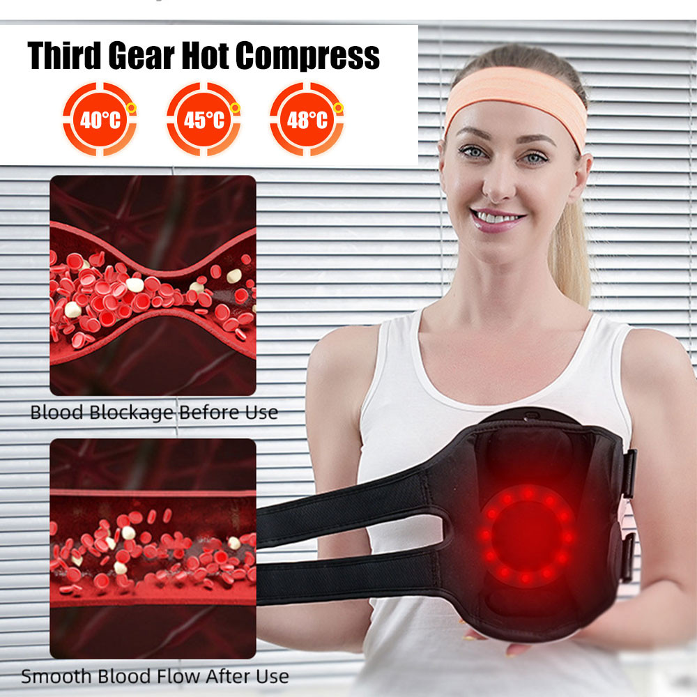 Jual PREORDER Knee Massager Infrared Heat and Vibration Knee Pain ...