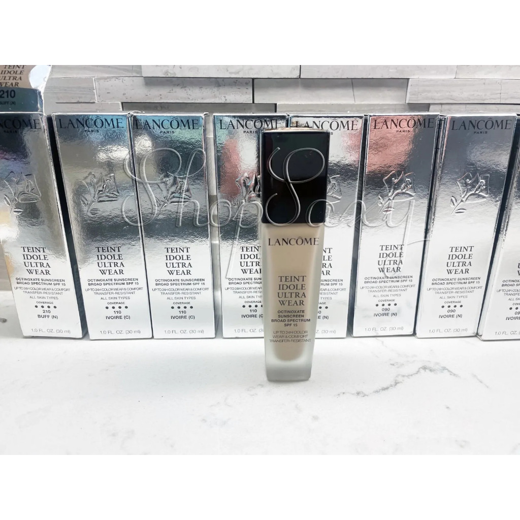 Jual Lancome Teint Idole Ultra Wear Liquid Foundation 24h Longwear SPF 15 30ml Original Exp 2026 ...