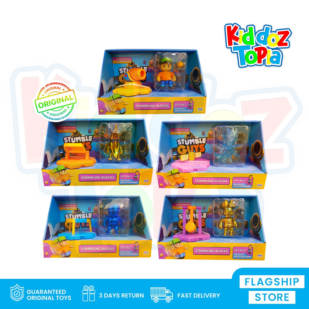 Jual STUMBLE GUYS S2 Stumbling Blocks Obstacles And Mini Action Figure ...