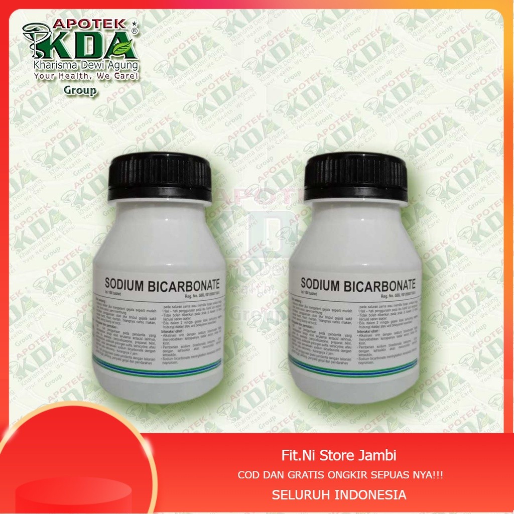 Jual SODIUM BICARBONATE 1 BOTOL | BIC NACTIC | BICNAT new | Shopee ...