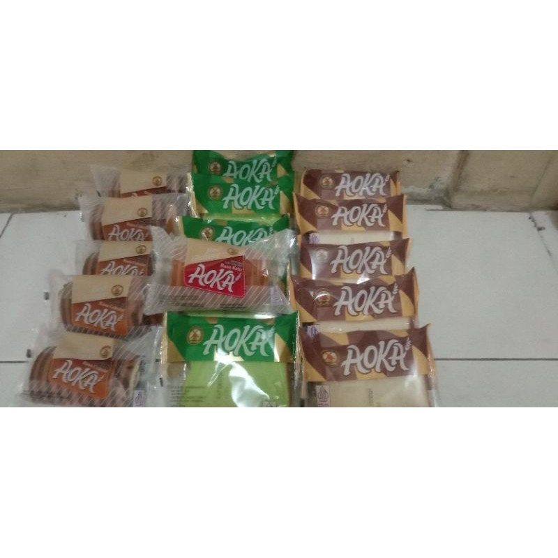 Jual aoka roti gulung 5pcs_10pcs_15pcs dan 20pcs aoka roti viral lembut ...