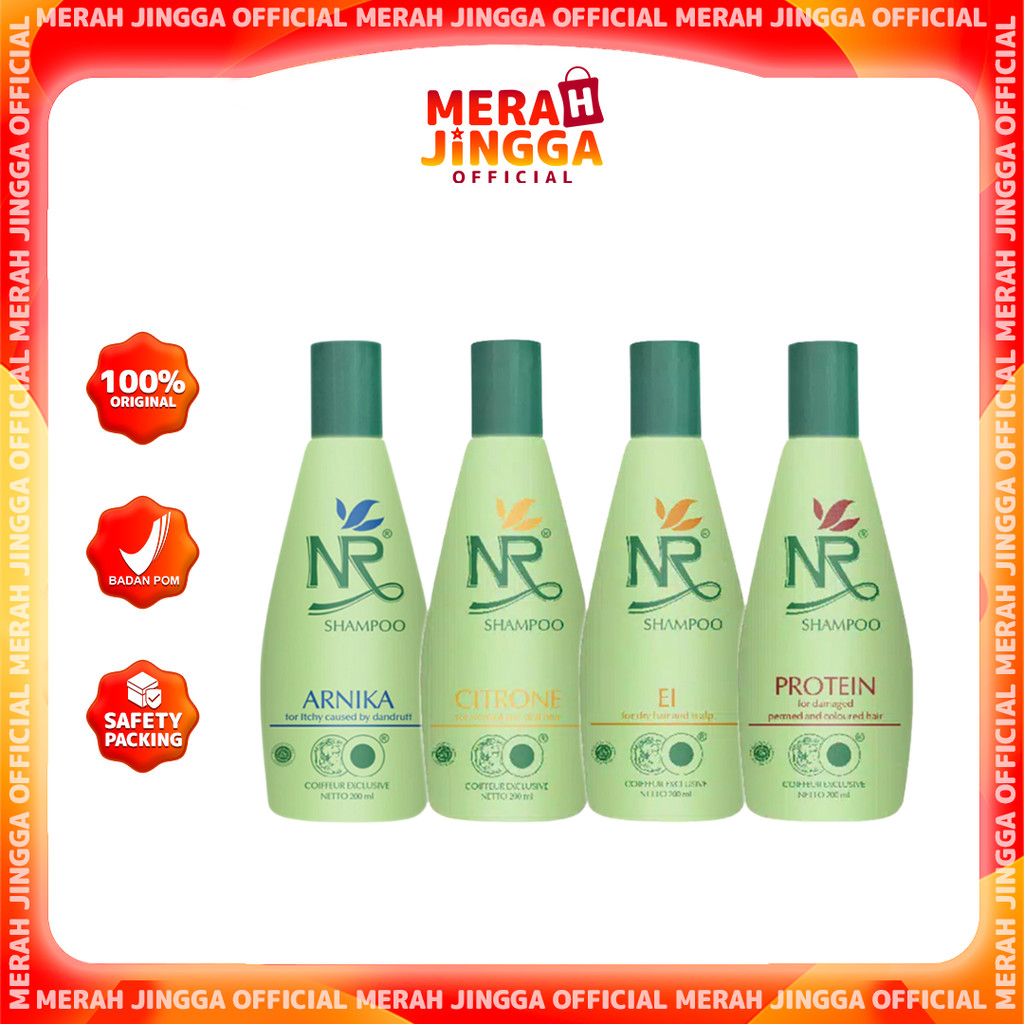 Jual NR Shampoo 200ml | Arnika | Citrone | EL | Protein | Merah Jingga ...