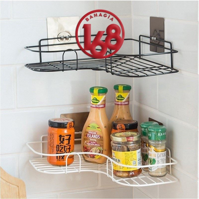 Jual Rak sabun shampoo Rak sudut dinding Rak bumbu | Shopee Indonesia