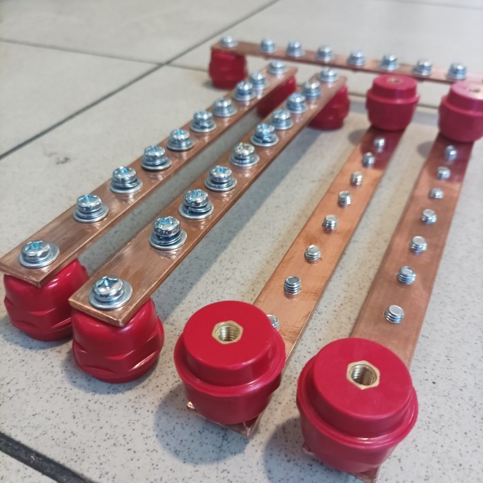 Jual busbar tembaga 3mm - nol arde 3mm x 30mm x 220mm | Shopee Indonesia
