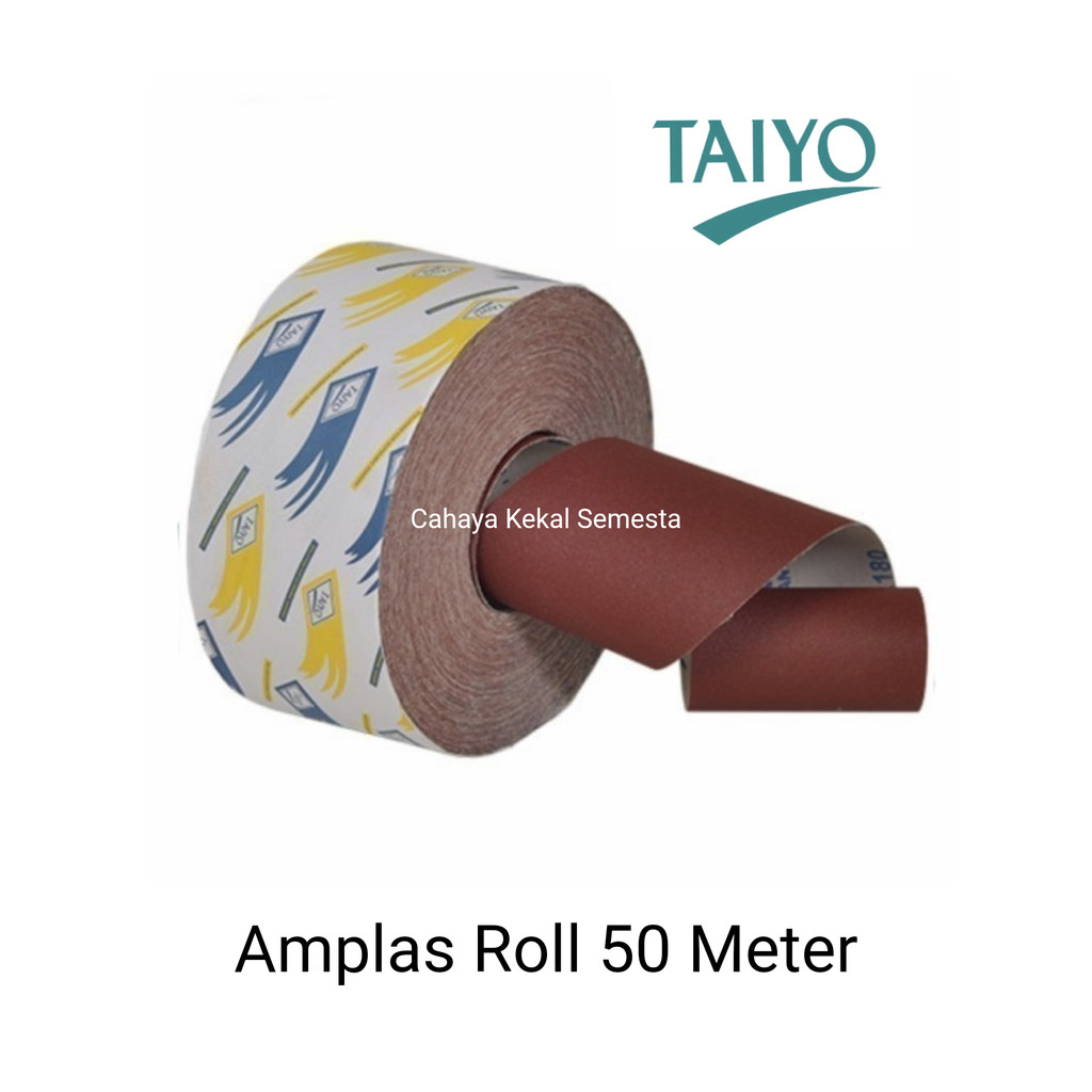 Jual Grit 150 Amplas Roll Taiyo Bangunan - 1 Roll 50 Meter Harga Grosir ...