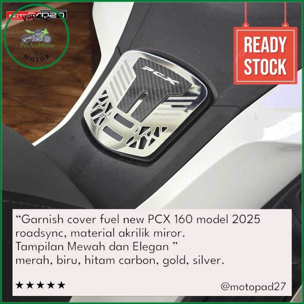 Jual Garnis Tanki Fuel PCX 160 2025 Roadsync Bahan Akrilik | Shopee ...