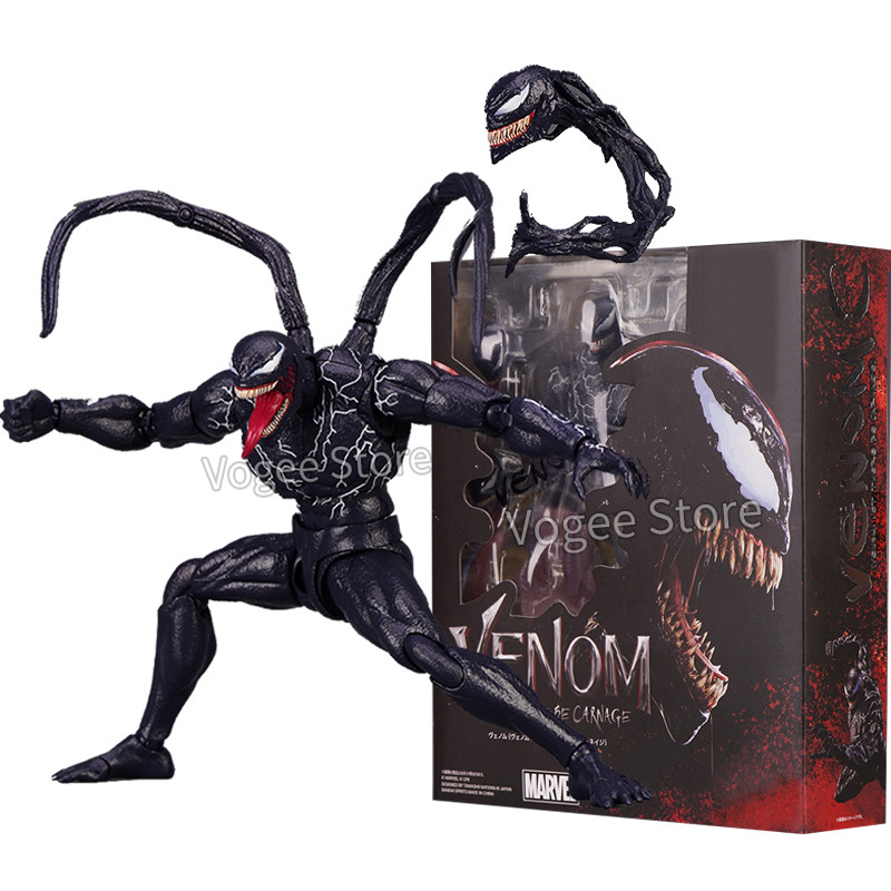 Jual SHF Venom 2 Action Figure Joint Movable Toys Venom Symbiont Change ...