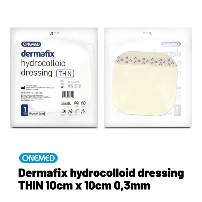 Jual ONEMED Dermafix Hydrocolloid Dressing Thin PCS - 0.3 mm | Shopee ...