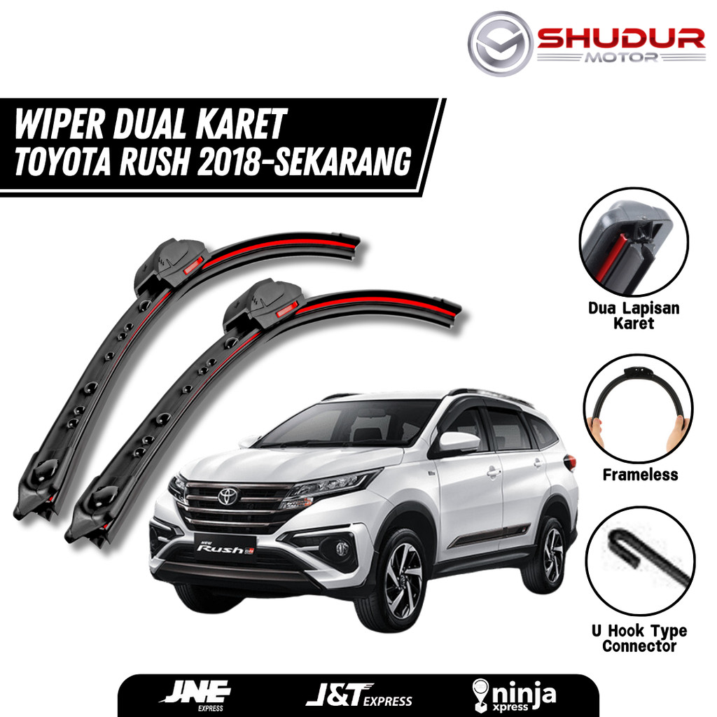 Jual Wiper Dual Blade - Toyota All New Rush Rush 2018 - Sekarang ...