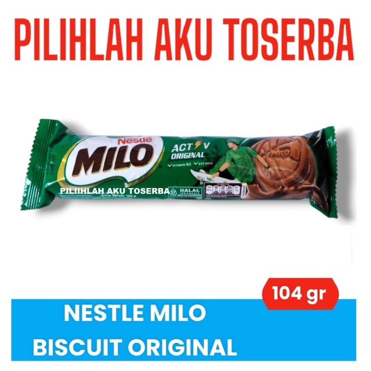 Jual Biskuit MILO ORIGINAL Roll 104 gr - ( HARGA SATUAN ) | Shopee ...