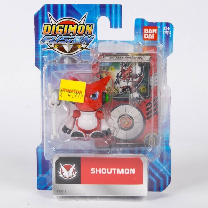 Jual Digimon Fusion Shoutmon Action Figure (2013) ORIGINAL BANDAI U.S.A ...