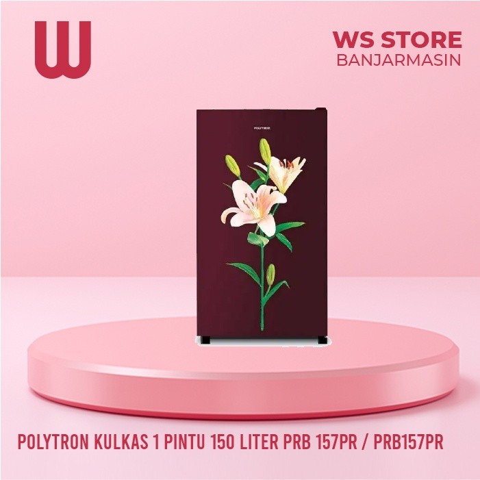 Jual POLYTRON KULKAS 1 PINTU 150 LITER PRB 157PR / PRB157PR | Shopee ...