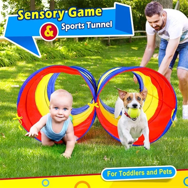 Jual （NEW）1.8M/Mainan Terapi Motorik Kasar Terowongan Merangkak ...