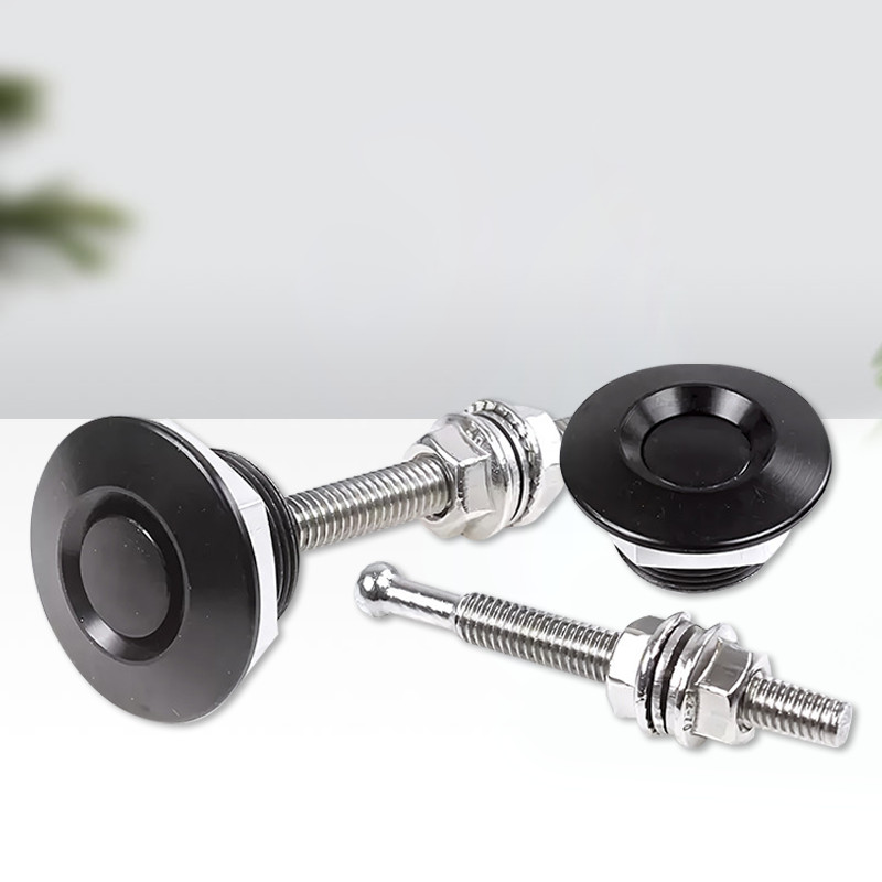 Jual 30mm Push Button Quick Release Hood Lock Clip Car Bumper Latch Kit ...