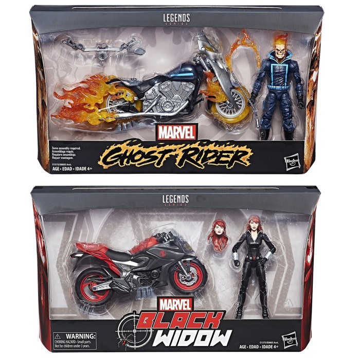 Jual Marvel Legends Ghost Rider & Black Widow 6" Action Figure With ...