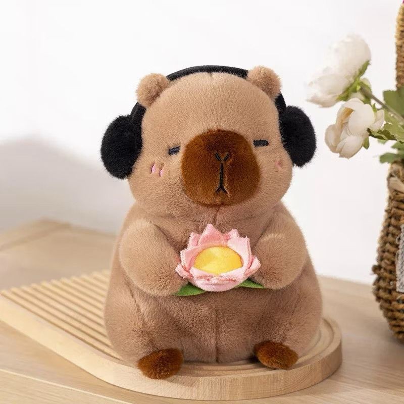 Jual Hadiah anak perempuan Boneka lucu Capybara Plush Toy Stuffed ...