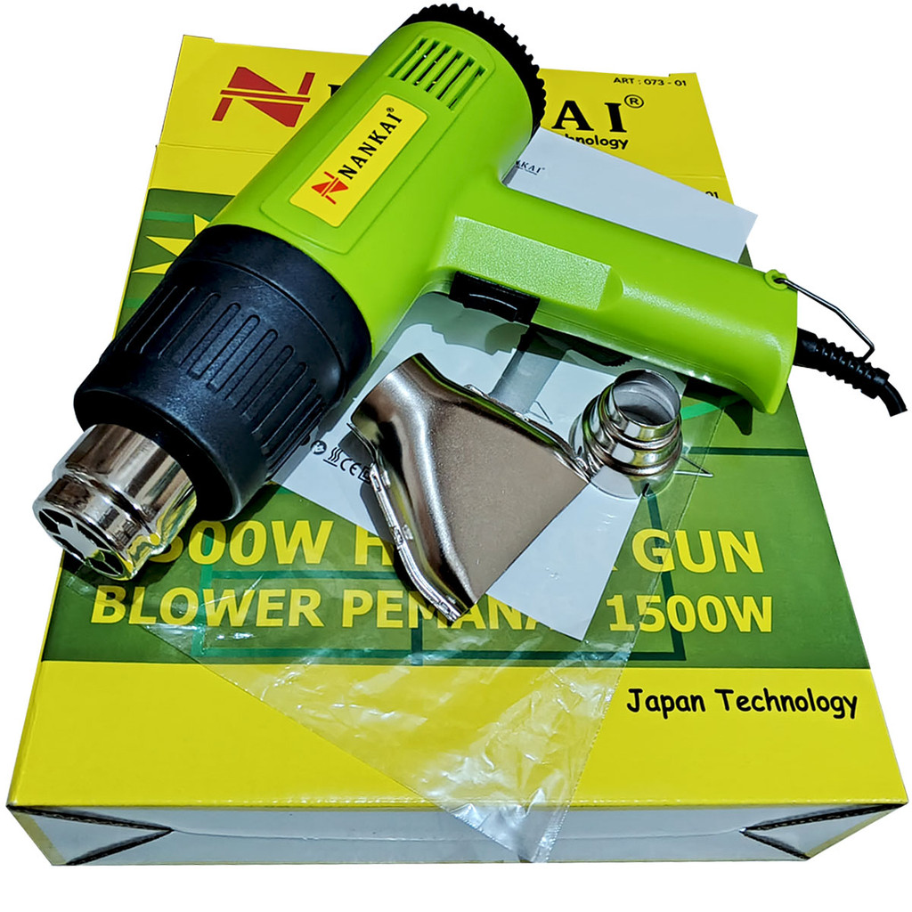 Jual KUALITAS TERJAMIN !!! NANKAI Hot Air Gun 2 Tingkat Panas Heat Gun ...