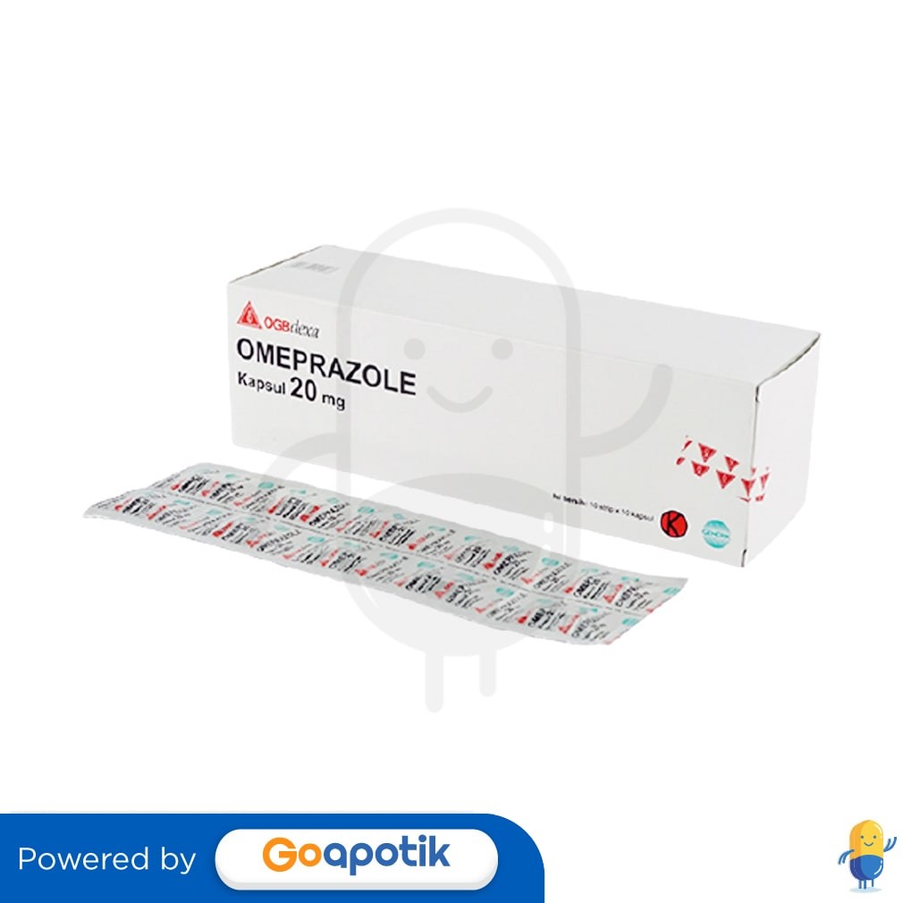 Jual Omeprazole Ogb Dexa Medica 20 Mg Box 100 Kapsul / Asam Lambung | Shopee Indonesia