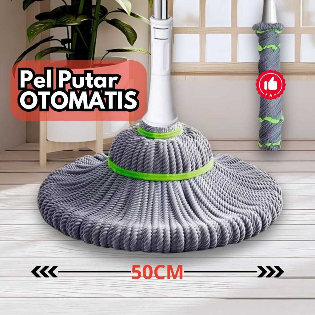 Jual MEMELASHOP Ultra Praktis Twist Mop 1set alat kain lap pel lantai peras yang praktis untuk ...