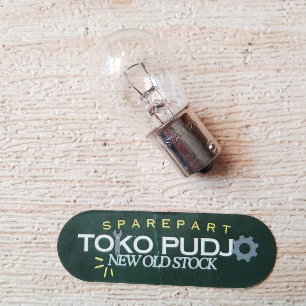 Jual COD/LIGHT BULB BOHLAM LAMPU RITING ENGKEL BESAR 12V 21CP STANLEE ...