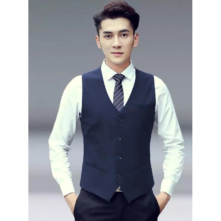 Jual Baju Rompi Formal Pria ROM 486 - ROM 4 | Shopee Indonesia