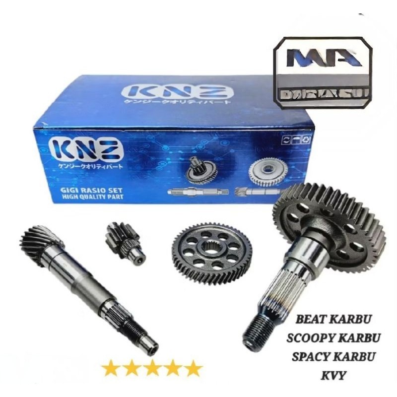 Jual GIGI GEAR RASIO BEAT RODA SET KOMPLIT BEAT KARBU SCOOPY SPACY ...