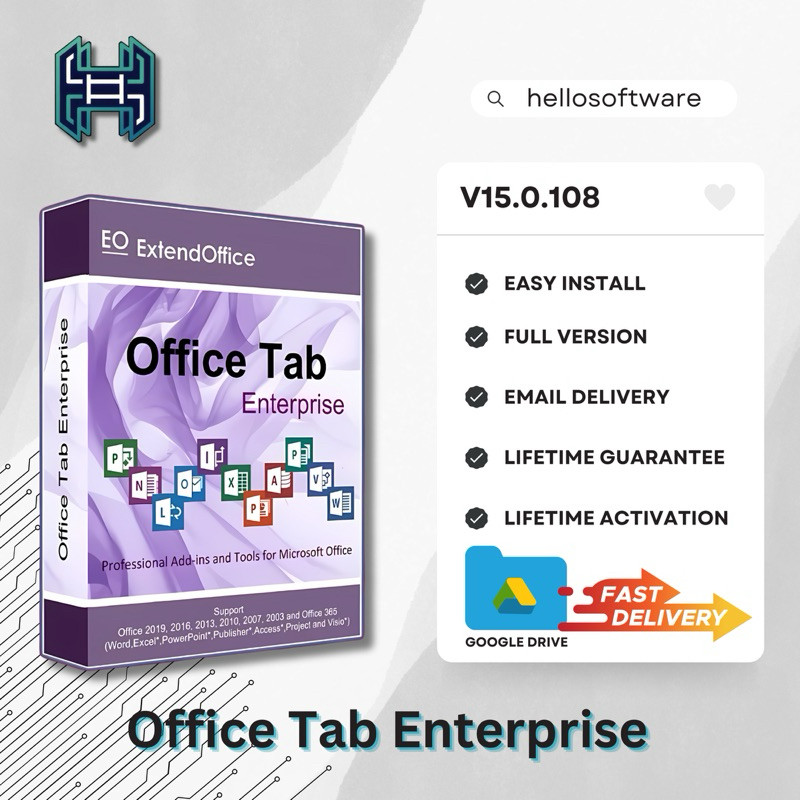 Jual Office Tab Enterprise 15.0.108 Full Version (Versi Terbaru) | Shopee Indonesia