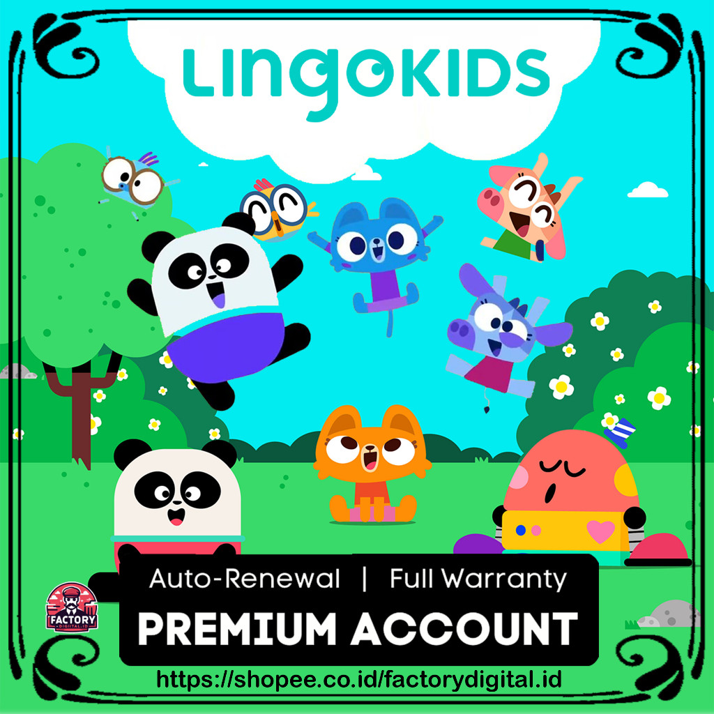 Jual LIFETIME Lingokids Plus Premium Account | Aplikasi Pembelajaran ...