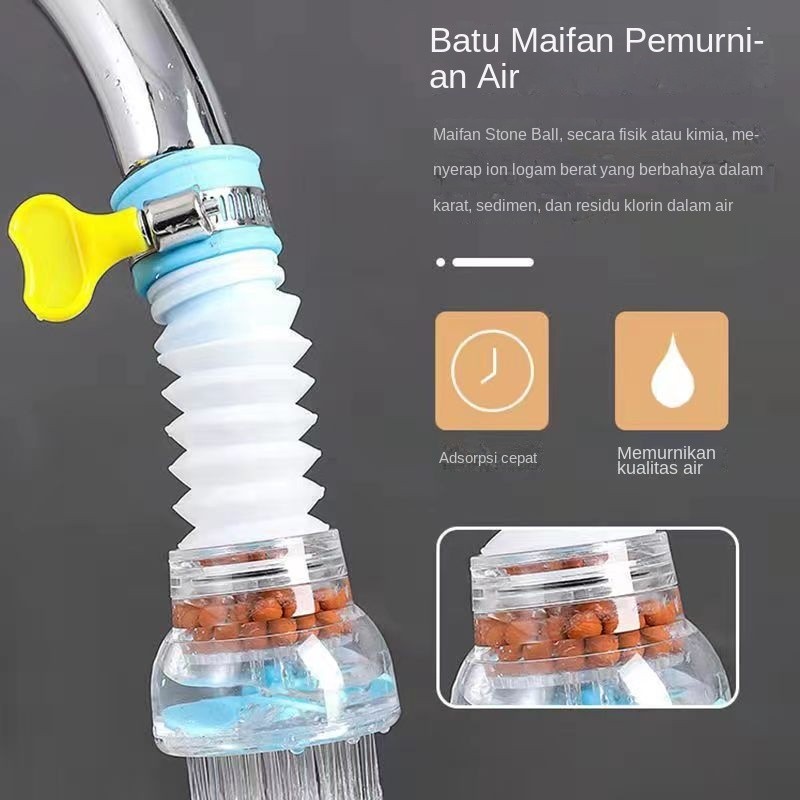 Jual Saringan air faucet flash / sambungan kran flexible filter air ...