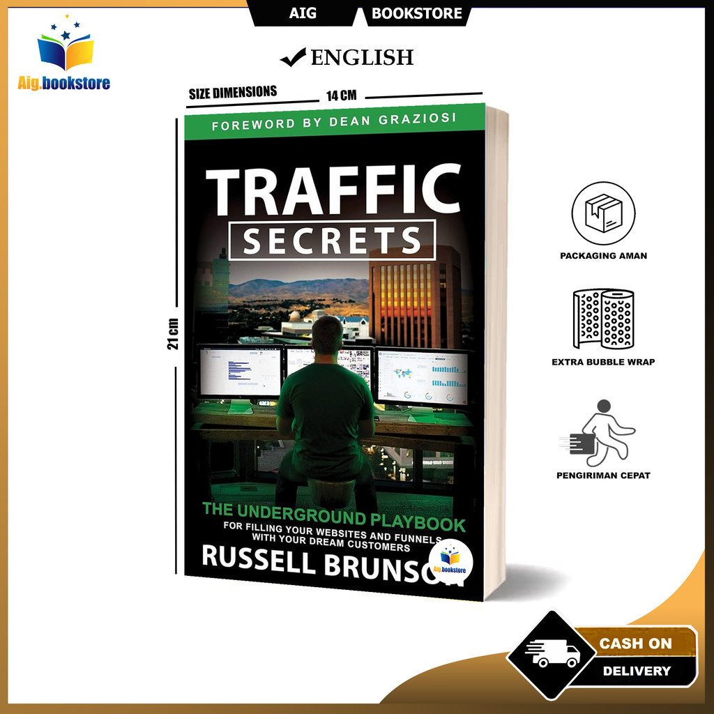 Jual Traffic Secrets - Russell Brunson (English) | Shopee Indonesia