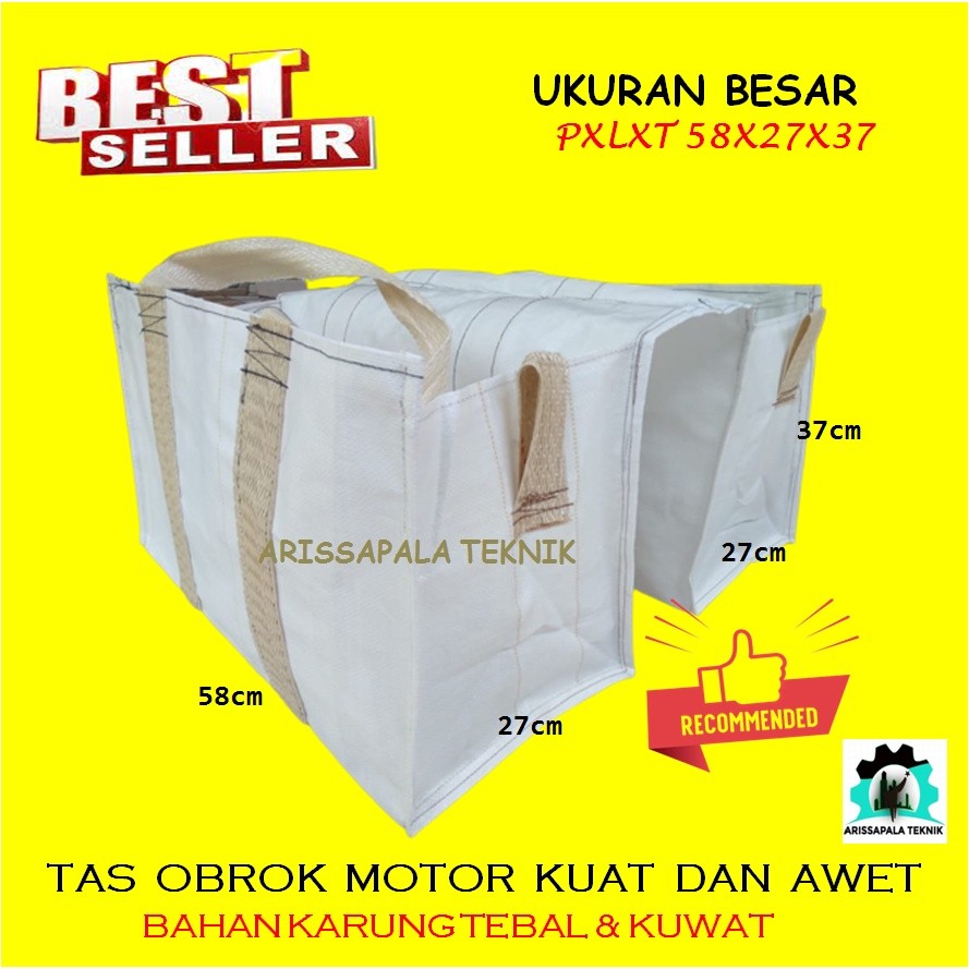Jual Promo Tas Motor Obrok Tas Kurir Pos Sales Tas Bronjong Krombong ...
