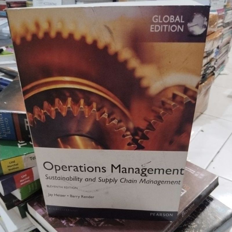 Jual Buku OPERATIONS MANAGEMENT Sustainability and Supply Chain ...