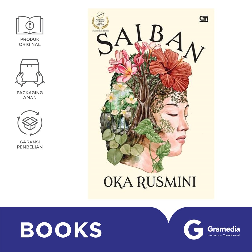 Jual Novel Saiban by Oka Rusmini (2024) | Shopee Indonesia