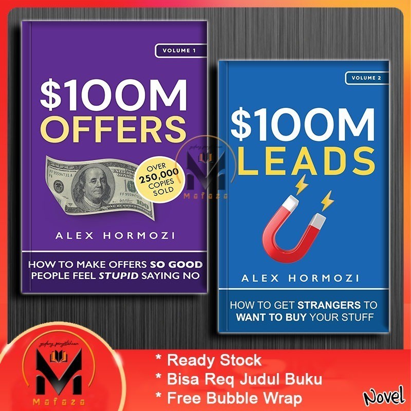 Jual $100M Offers | $100M Leads by Alex Hormozi (English) | Shopee ...