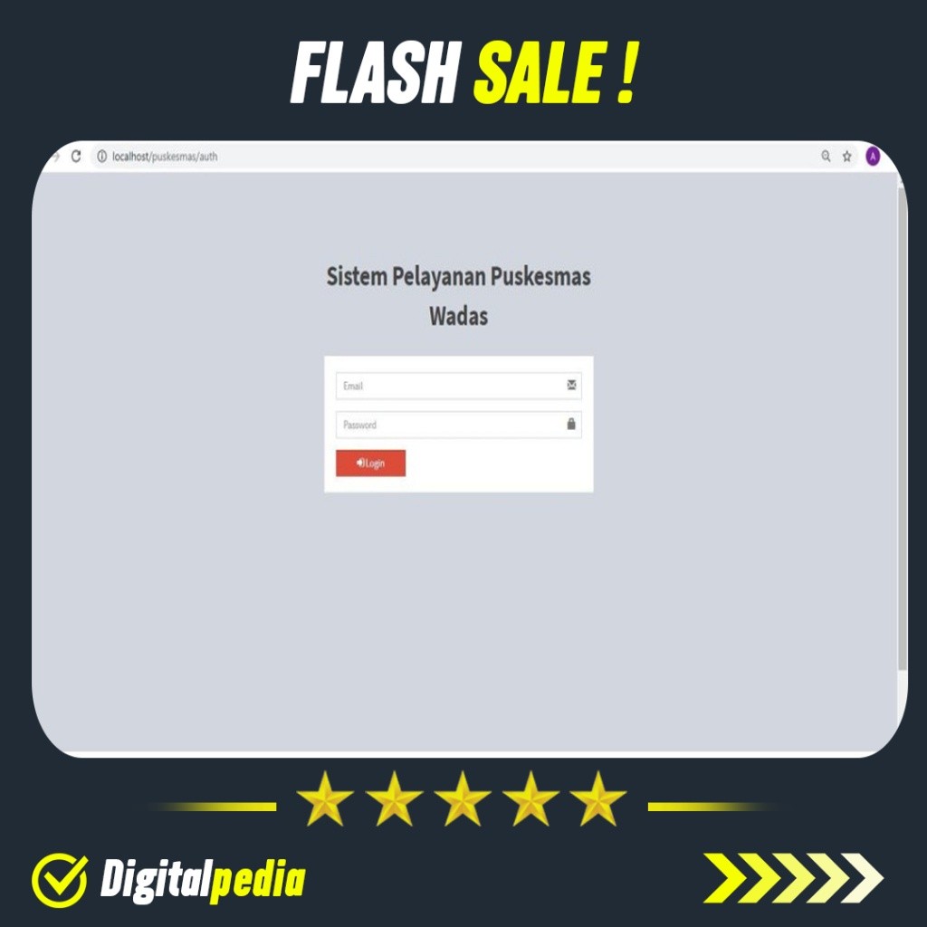 Jual Source Code Aplikasi Sistem Informasi Puskesmas Klinik Medis Framework CodeIgniter CI ...