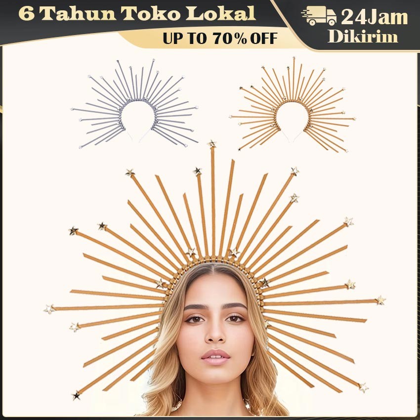 Jual Bando Mahkota Cosplay Gothic / Aksesori Pentas dan Foto / Bando ...