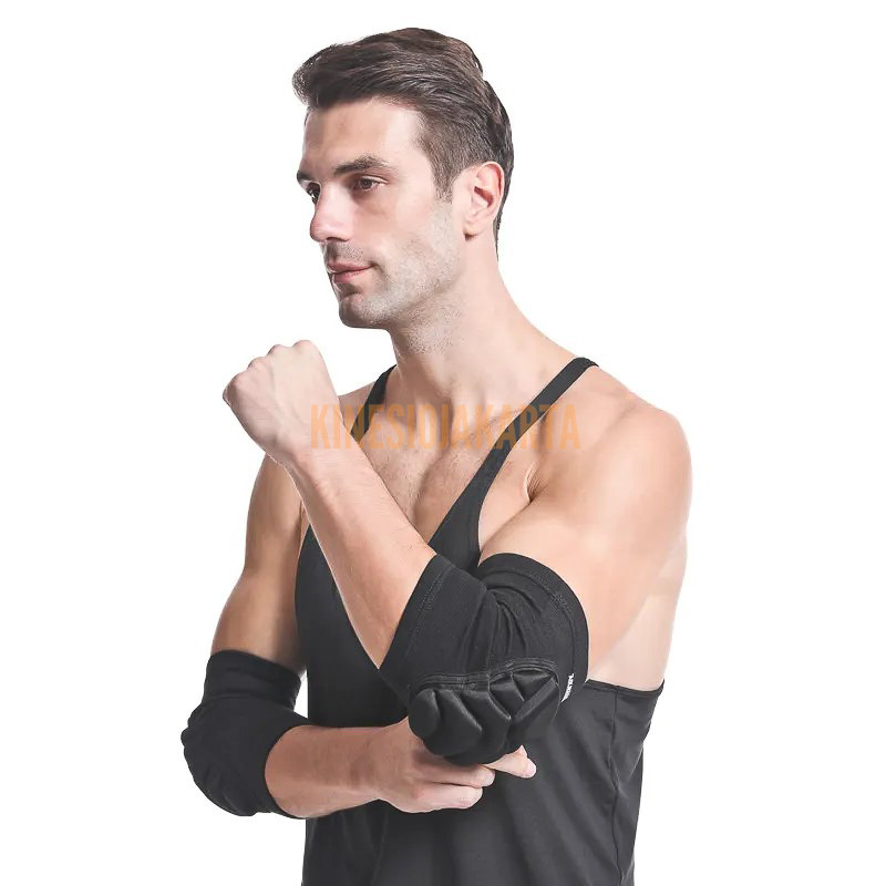 Jual Pelindung Siku Lengan Aolikes Deker Elbow Pad Olahraga Futsal Voli ...