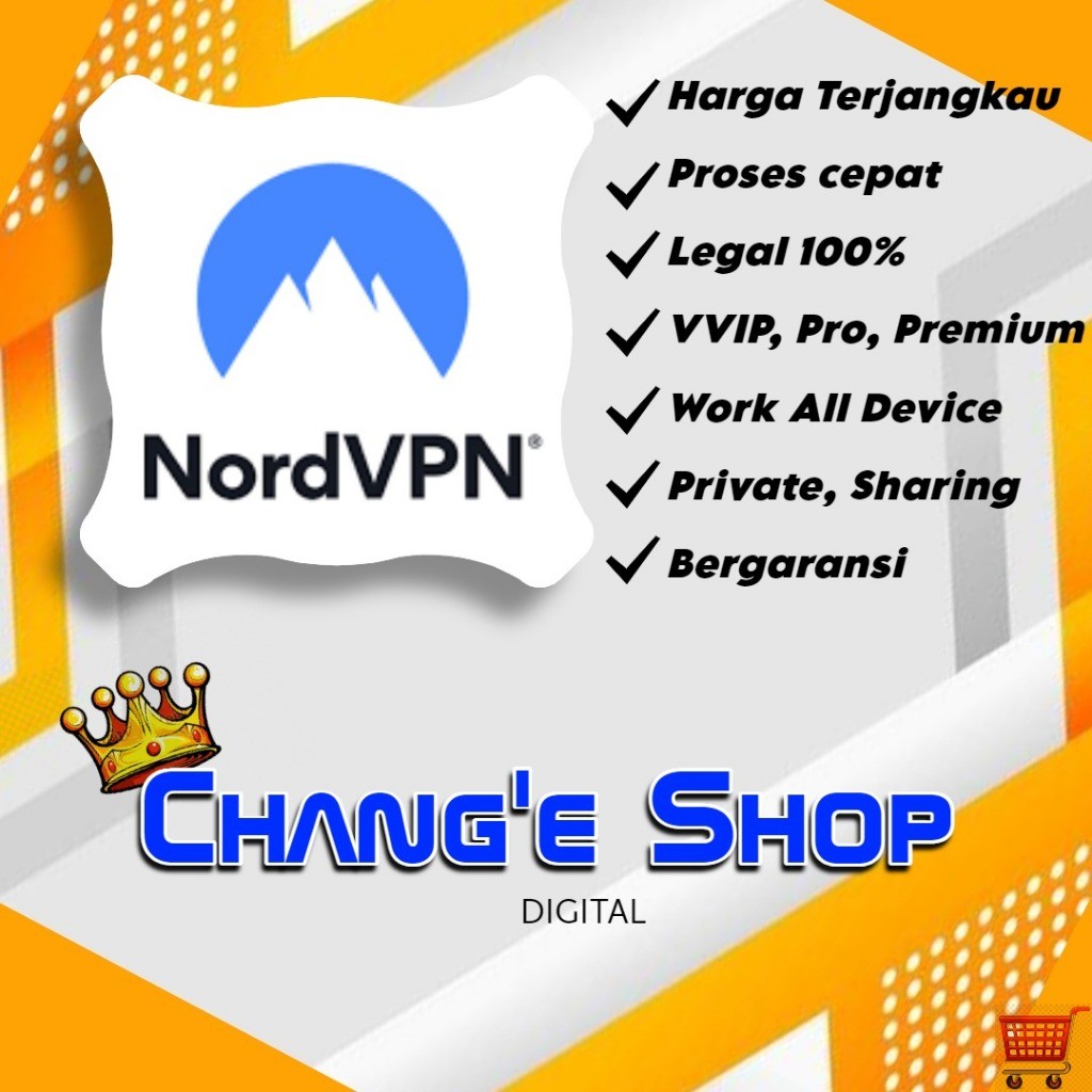 Jual VPN Premium Bergaransi Shared Private Fast Connect | NORD | Shopee Indonesia