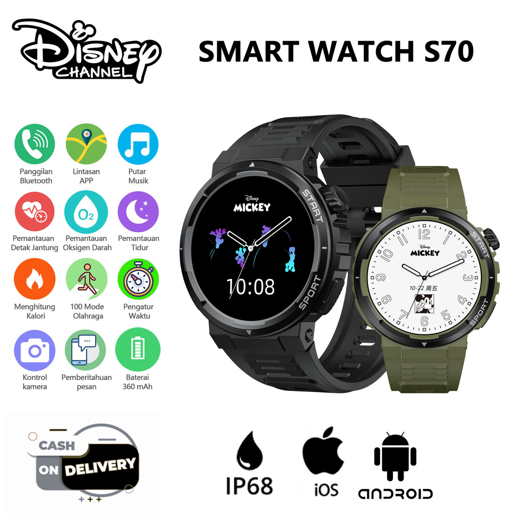 Jual Jam Tangan Smartwatch Pria Original – Android Watch Canggih dengan ...