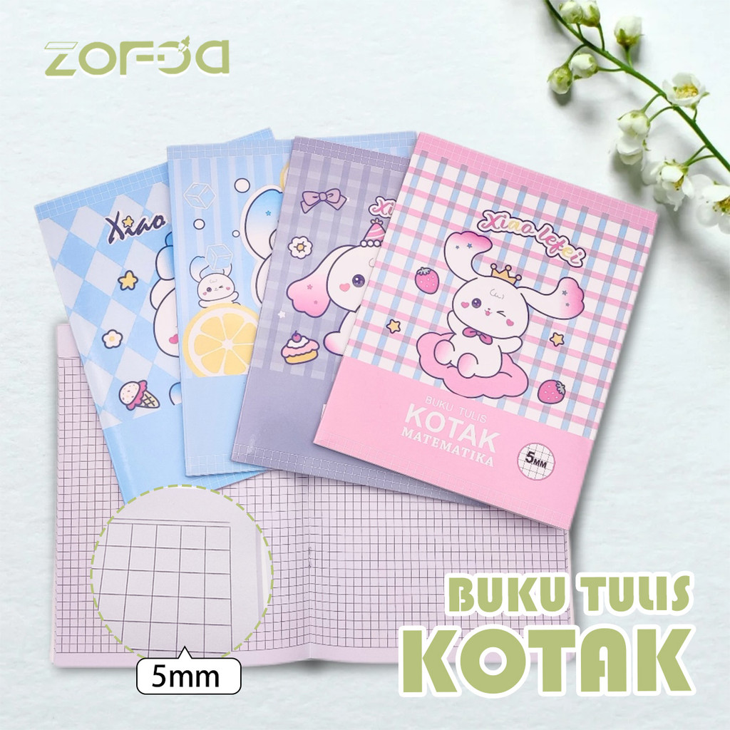 Jual 38 lembar Buku Catatan Notebook Grid 5mm*5mm Buku Tulis Kotak ...