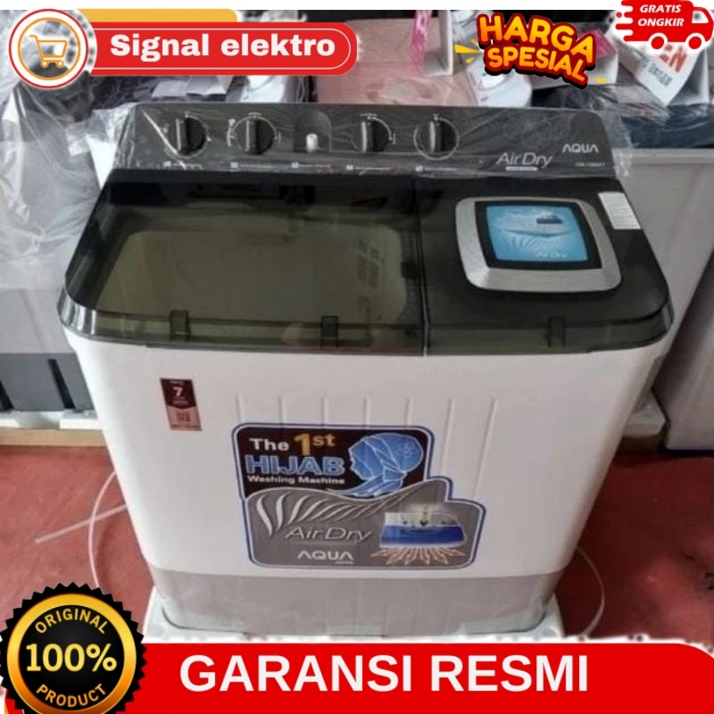 Jual MESIN CUCI AQUA 10KG, QW 1060XT,/1030HT, 10 KG, 2 TABUNG, GARANSI ...