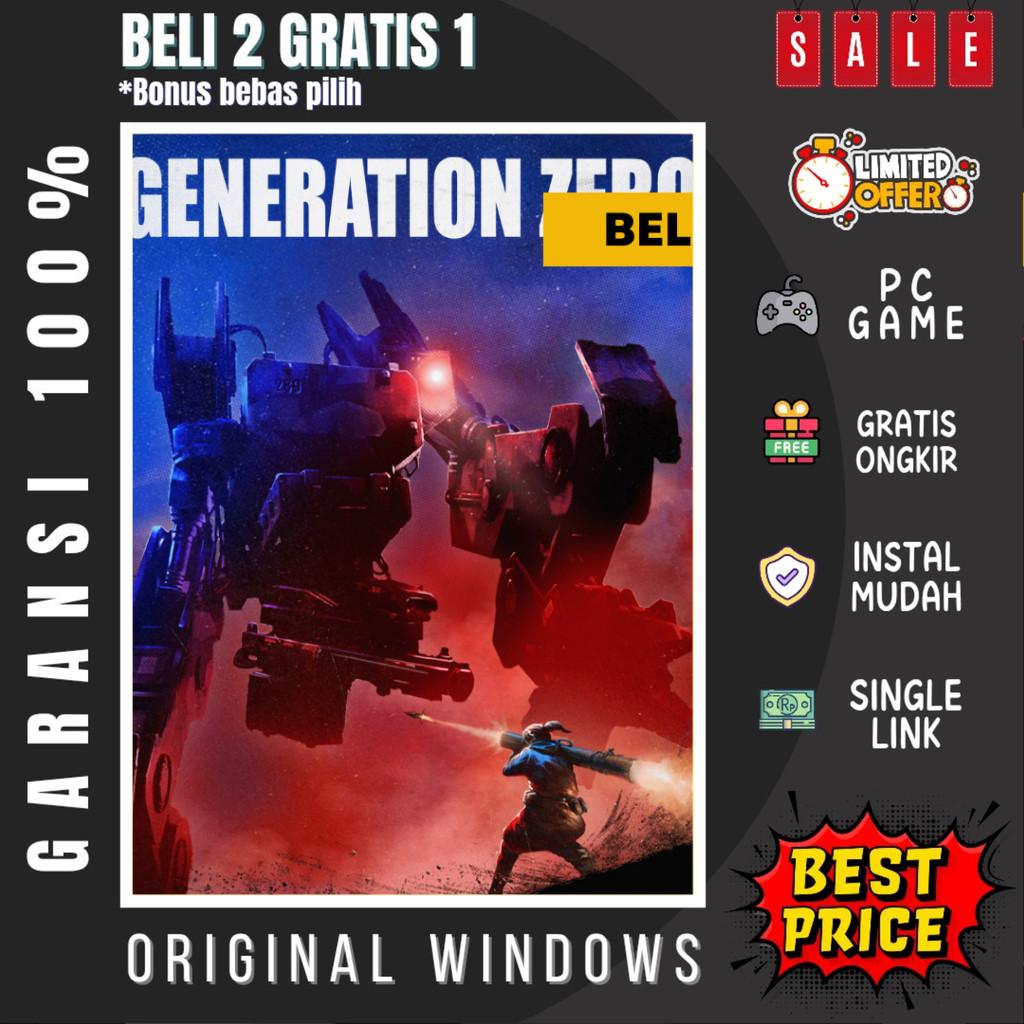 Jual GENERATION ZERO ULTIMATE BUNDLE - GAME PC / GAME LAPTOP - BELI 2 GRATIS 1 - ORIGINAL ...