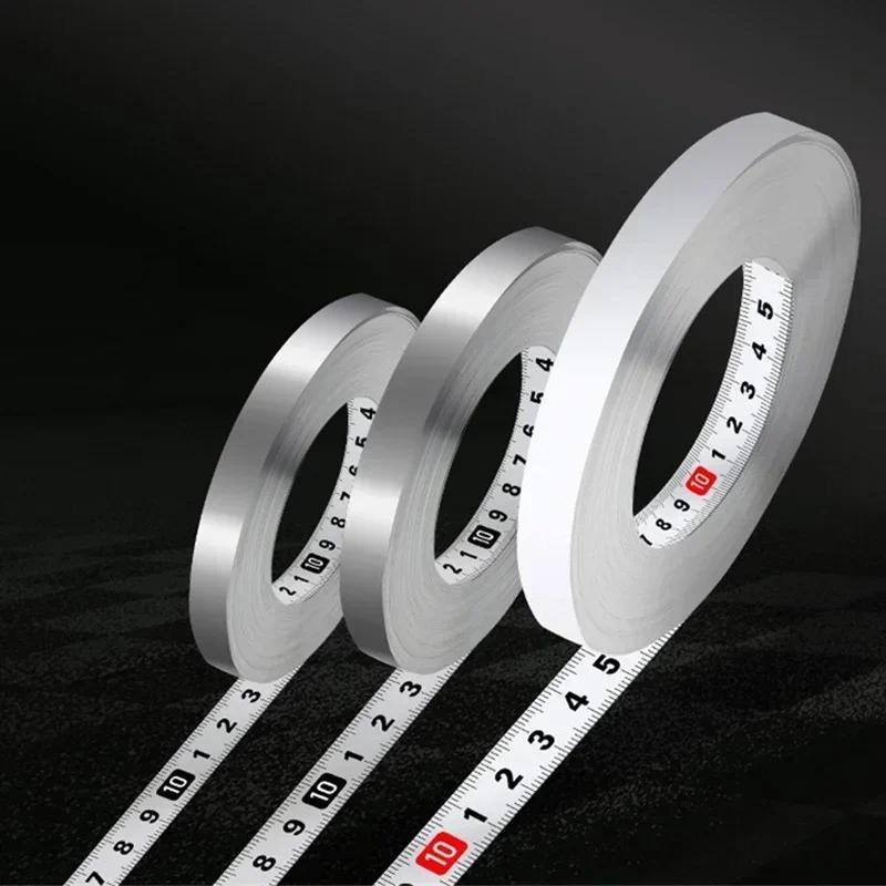 Jual Self-Adhesive Measuring Tape Stainless Steel Workbench Ruler ...